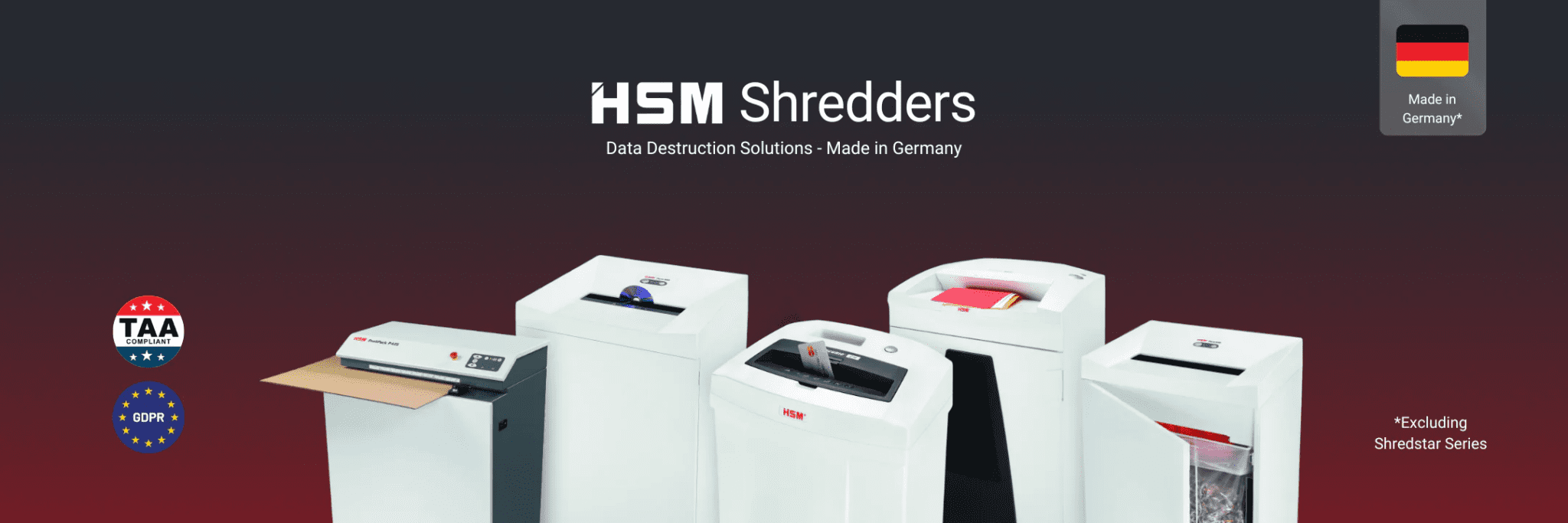 Shredders with performance, durabilty and best price!