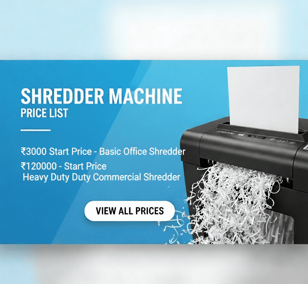 Shredder Machine Price - Paper Shredder